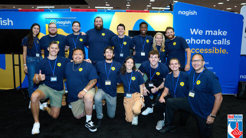 "Nagish" made its app available for the deaf and hard of hearing ...